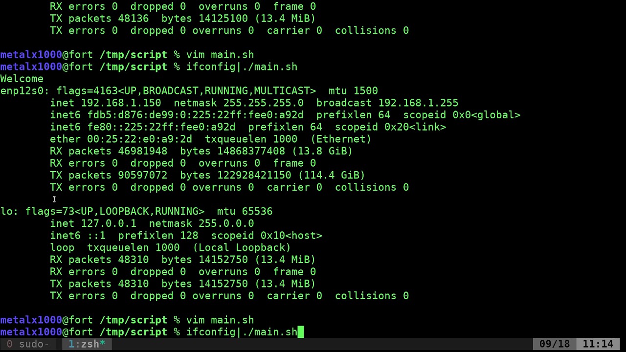 Retrieve Standard Input Output Piped to Linux Shell Programming BASH Script Tutorial