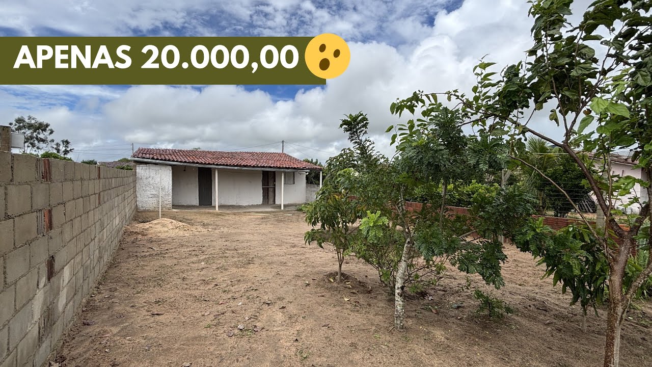 Very cheap small farm for sale for 20,000 reais.