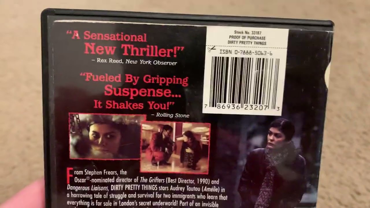 Dirty Pretty Things DVD Overview