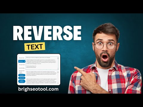 How to Reverse Text Easily – Step-by-Step Tutorial | Reverse Text Generator