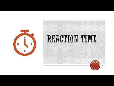 Reaction Time in Motor Control and Learning