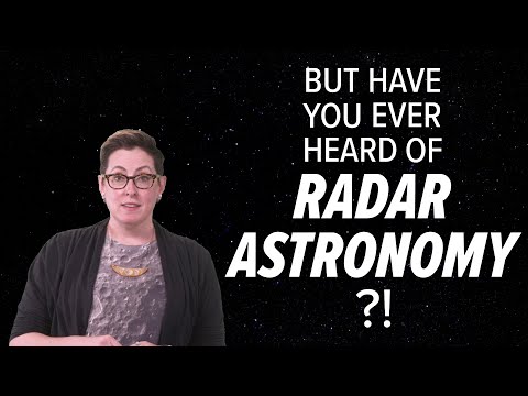 Baseline #12 - Planetary Radar: Shining Light On Our Nearest Neighbors