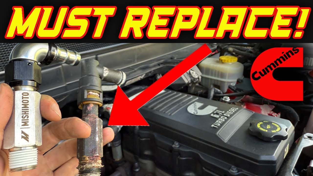 Fixing the Common Coolant Leak on 6.7 L Cummins – Install the Mishimoto Upper Heater Hose!