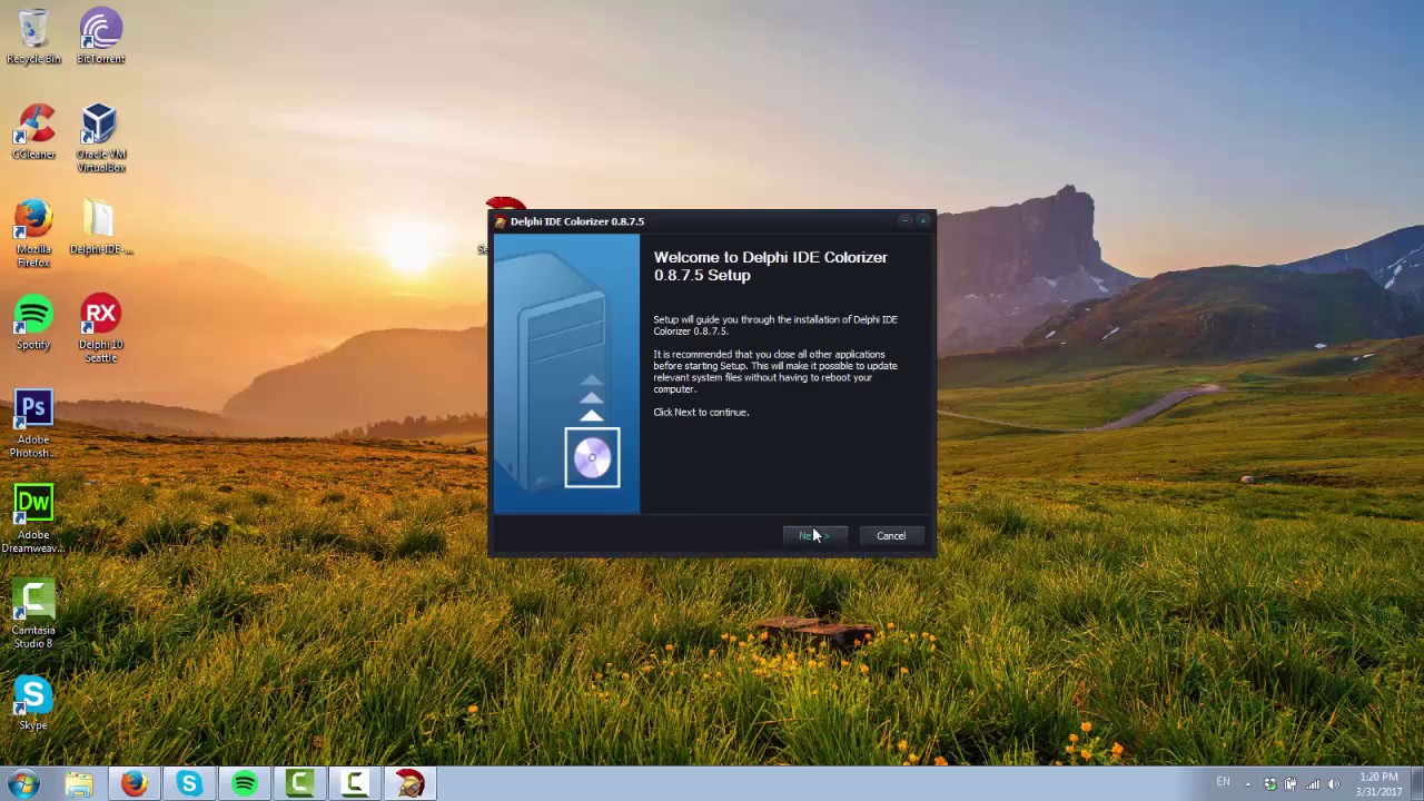 Delphi 10 Seattle - IDE Colorizer Installation Tutorial