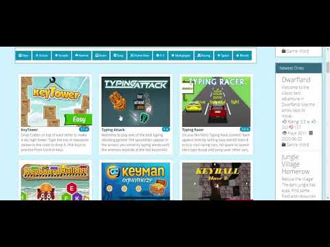 Speed Typing Game | Attack Typing Game | Online Typing Game