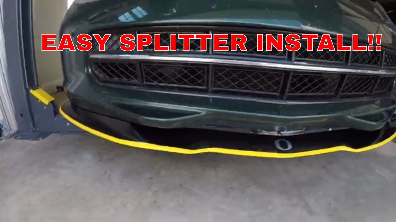 EASY Splitter Install C7 Corvette!