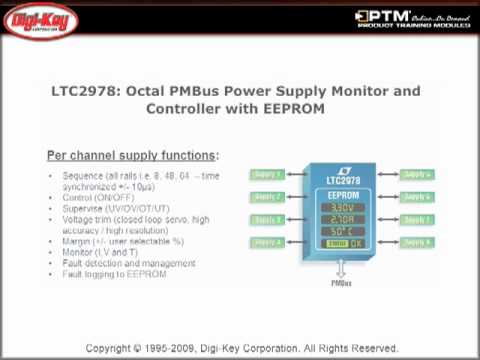 LTC2978 -Octal PMBus Power Supply Monitor and Controller Overview