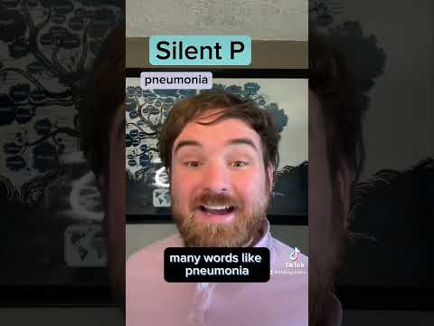 Why do some words have a silent p?