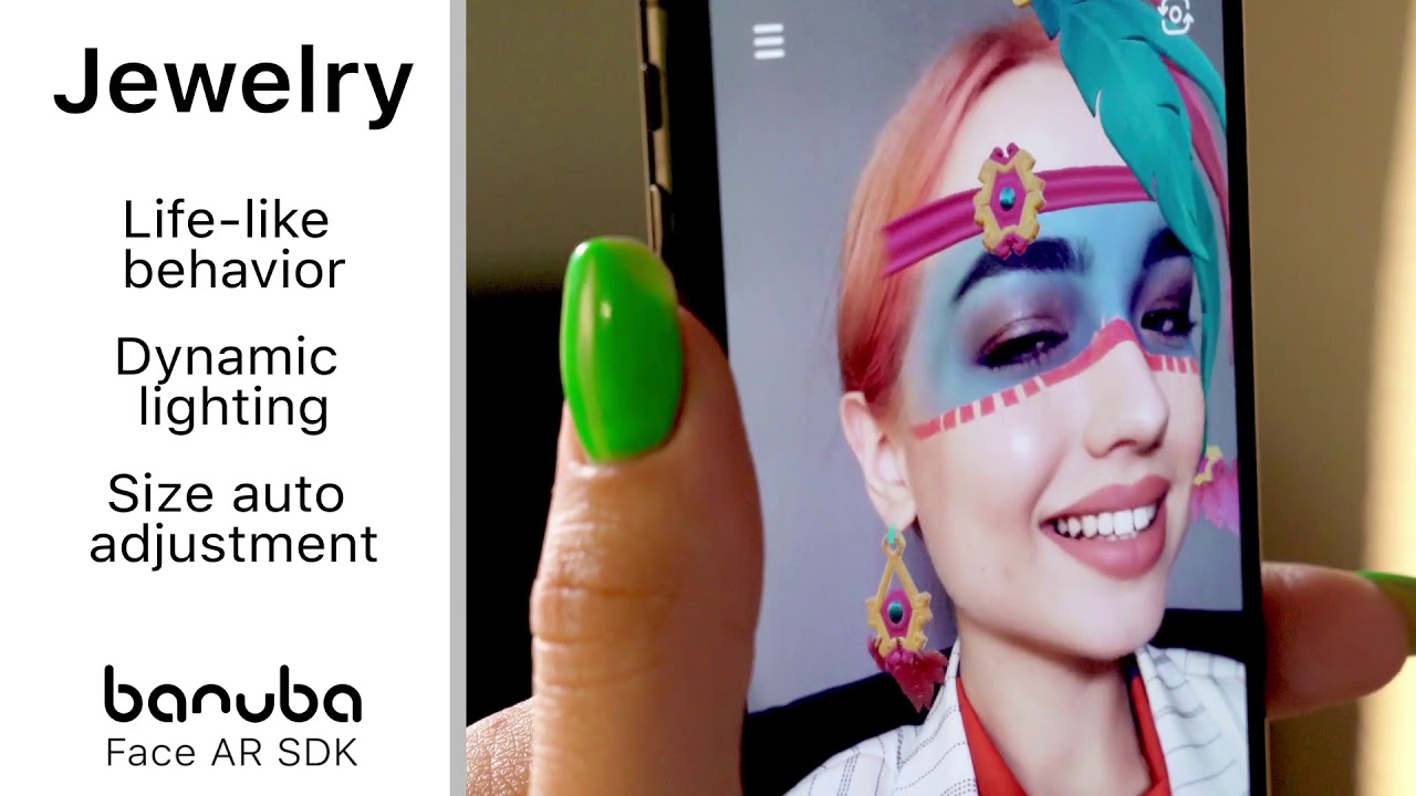 Face AR SDK For Virtual Try On