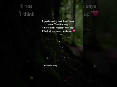 Good Morning Means More 💭💬 | Unspoken Love#GoodMorningText #UnspokenFeelings #LoveMessage