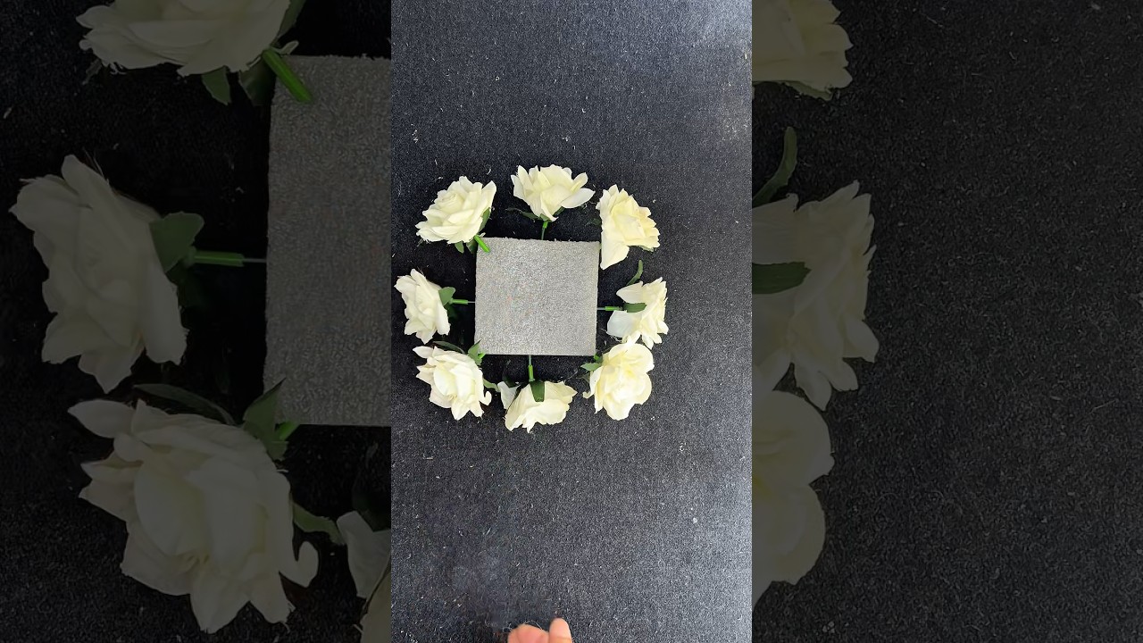 Round Style Basic Flower Arrangement for Beginners 🤩😍 #diy #flowers #flowerarrangement