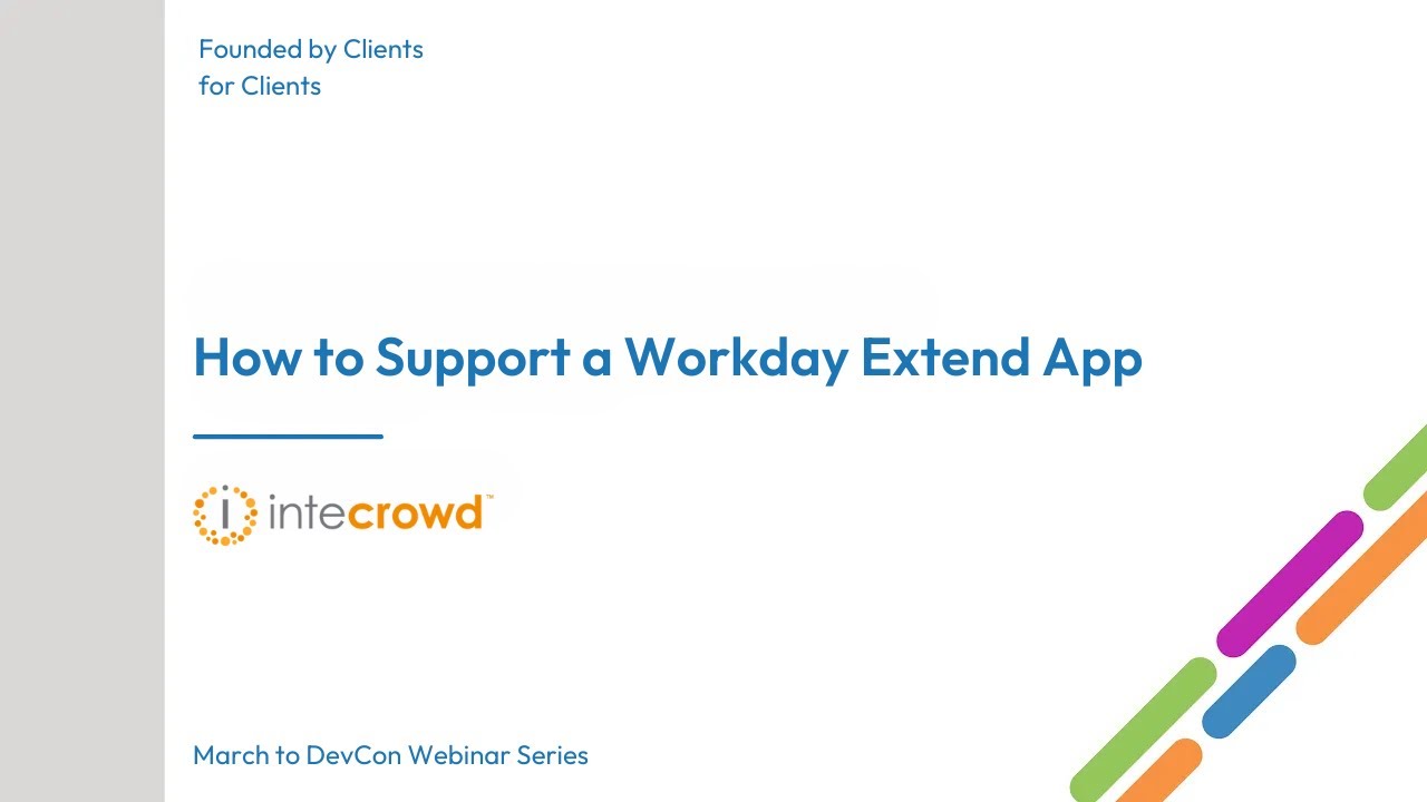 How to Support a Workday Extend App