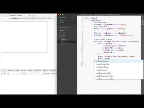 Using the HTML5 Canvas to display a single sprite