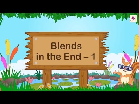 Blends in the End - 1 | English Grammar & Composition Grade 2 | Periwinkle