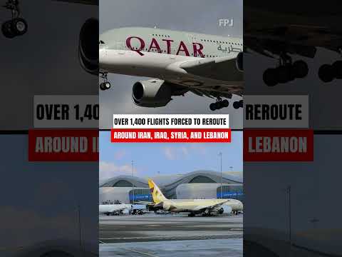 Israel-Iran War Shuts Down Middle East Flights, 400,000 Travellers Stranded!