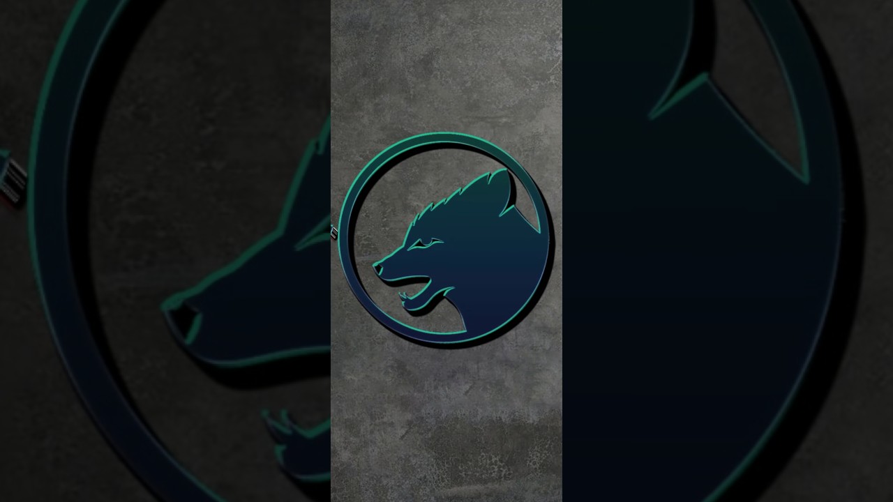 Angry fox logo design tutorial using Adobe illustrator #shorts #fox