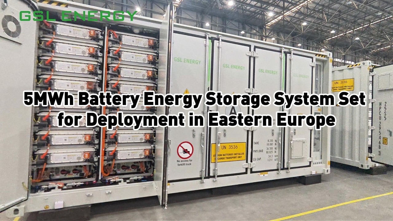 5MWh BESS Ready for Europe | GSL ENERGY Powers Grid-Scale Energy Storage in Eastern Europe