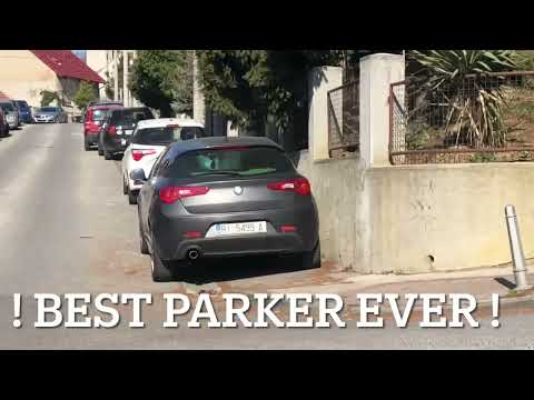 Parking on sidewalks is the best - keeps car traffic moving