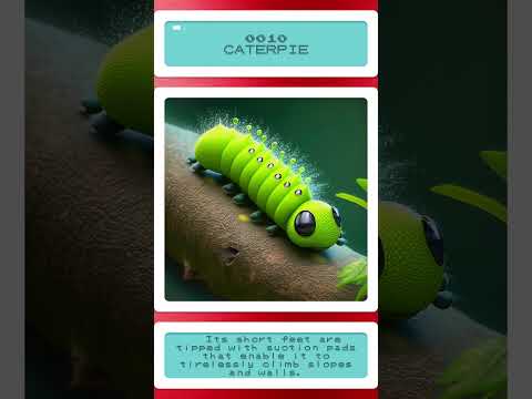 AI Pokémon: Caterpie - Look at those EYES.