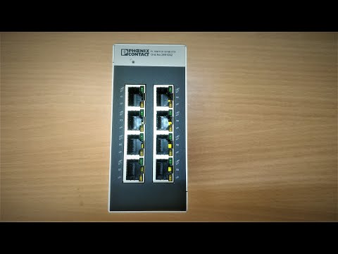 Electrical Switch - Phoenix Model No. 2891002 Ethernet Switch 8 Ports ...