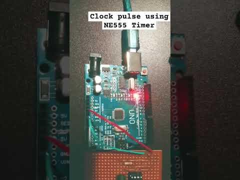 Clock pulse circuit using 555 Timer| Arduino Power Supply