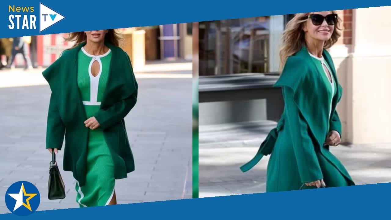 Amanda Holden glows in green braless look and vows she'll never 'fade'