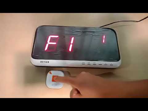 SR-A2003 Monitor: Tutorial on Registering calling button.