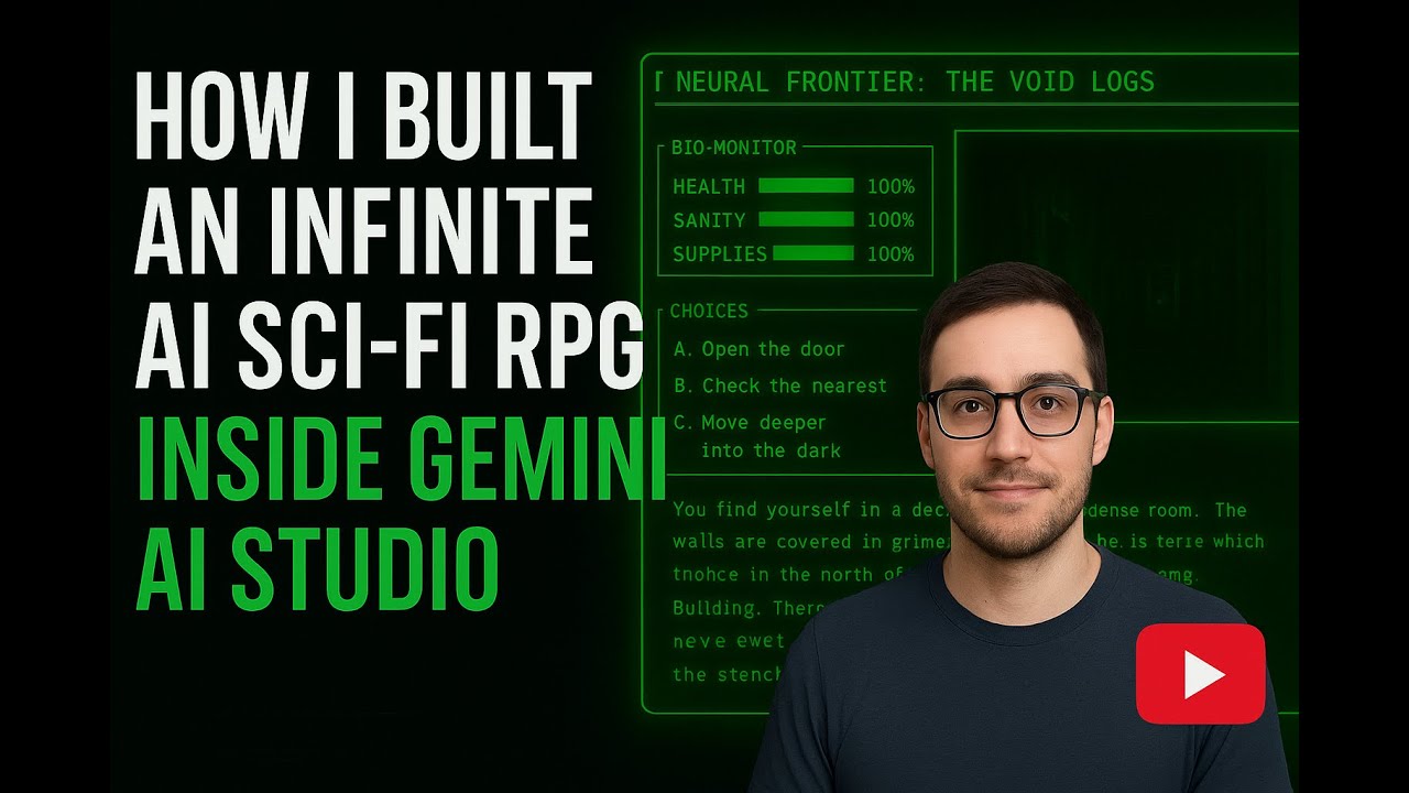 Building an Infinite AI RPG with Gemini 3.0 — Full Open-Source Demo