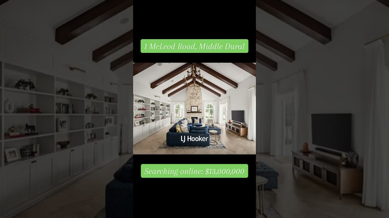 $10-$20m Property - Middle Dural #realestate #realestateagent #milliondollarlisting #propertytour