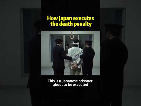 How Japan executes the death penalty#shortvideo #knowledge #shorts