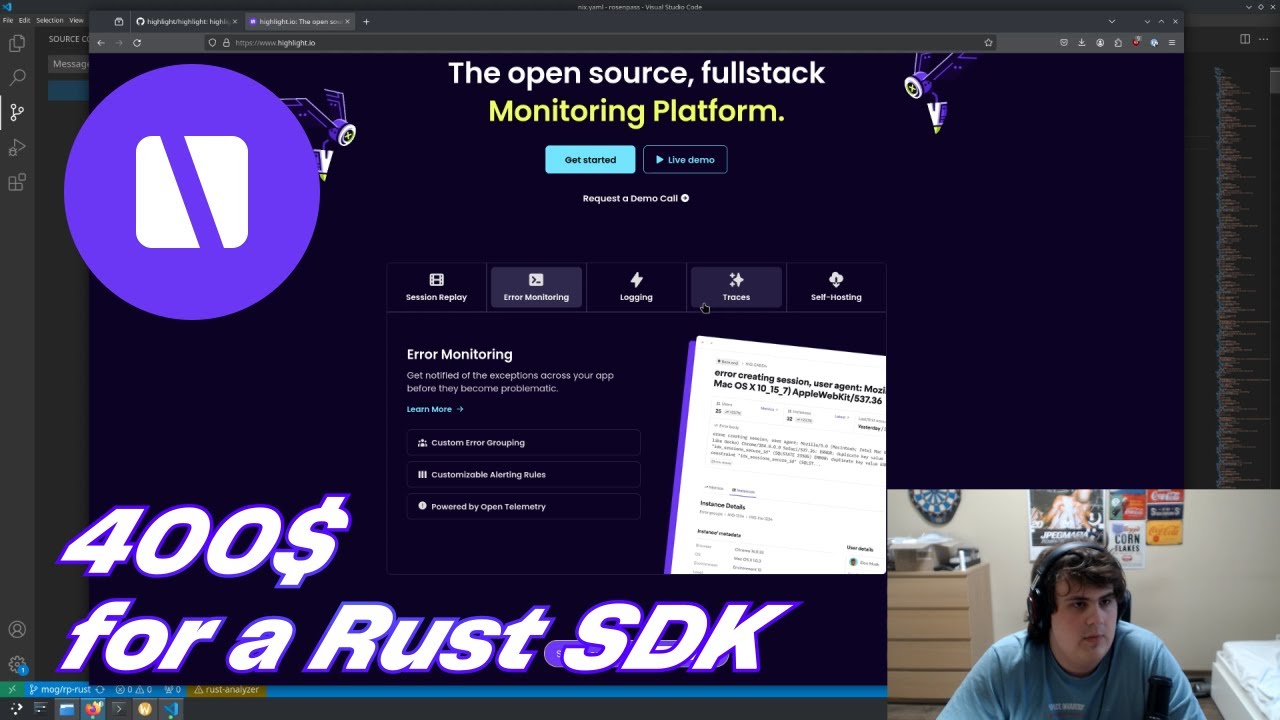 🛠️ I made 400$ by building an SDK in Rust  💸