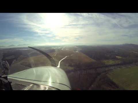 Landing Rwy 16 KAVL