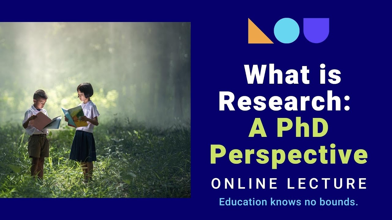 2022 PhD Research Methods Session 1: Introduction to Research