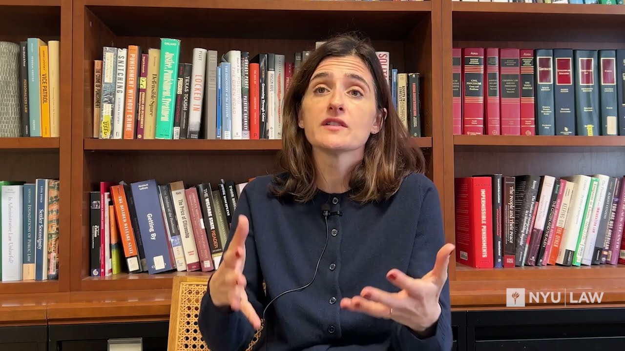 Professor Emma Kaufman and the Furman Academic Program at NYU Law