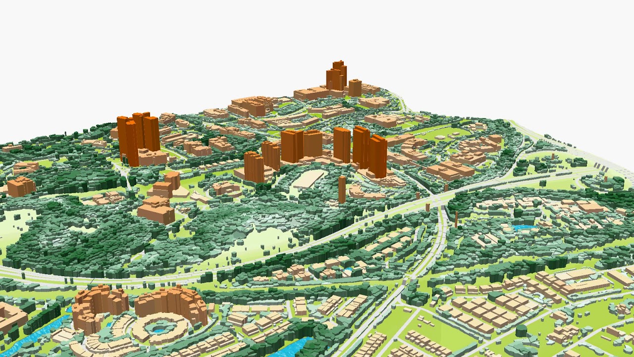 3D MAPS OF MALAYSIA CITIES