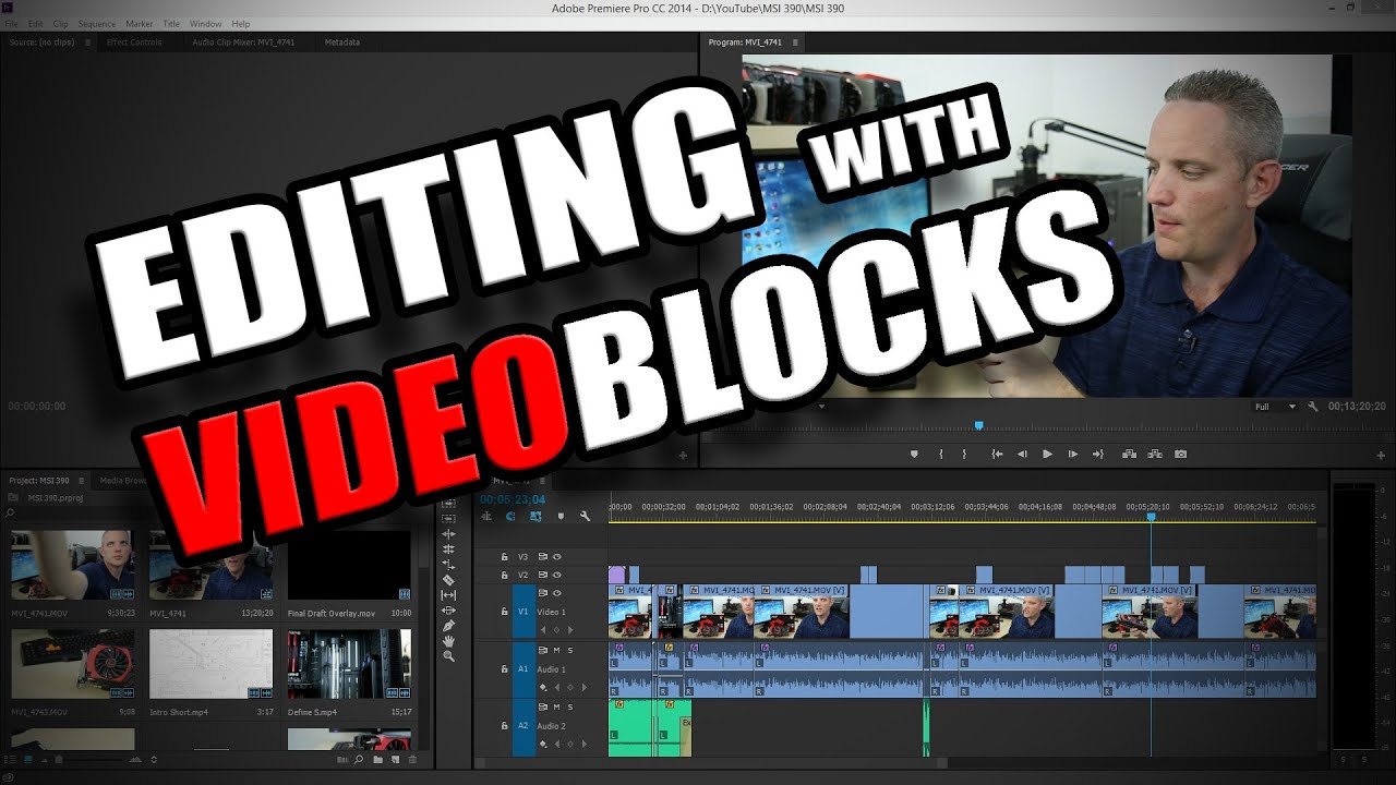 What is Videoblocks? | Plus a sneak peek of my Premiere workflow