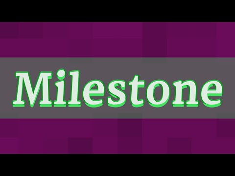MILESTONE pronunciation • How to pronounce MILESTONE