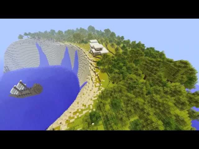 Crescent Island (Adventure/Island Survival Map) Minecraft Map