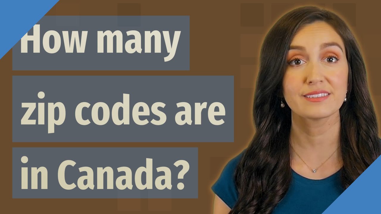 How many zip codes are in Canada?