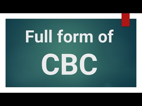 Full form of CBC-Medical Abbreviation-Medical Terminology