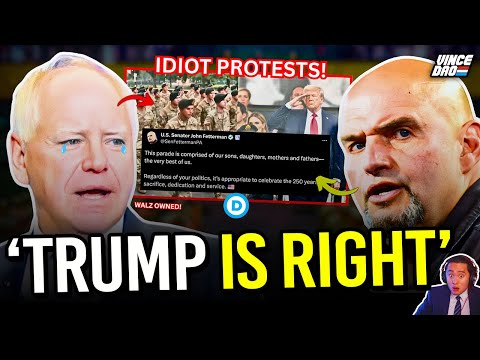 Democrat Senator ROASTS Leftist Protestors in SHOCKING Defense of Trump Military Parade