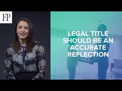 What happens to the house if a common-law couple separates
