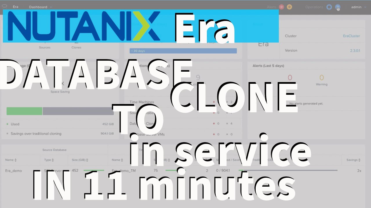 Nutanix Era: Microsoft SQL Server Database Cloning and Connect