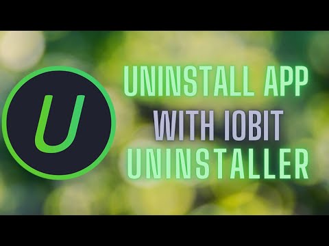 How to force uninstall app with iobit uninstaller on windows