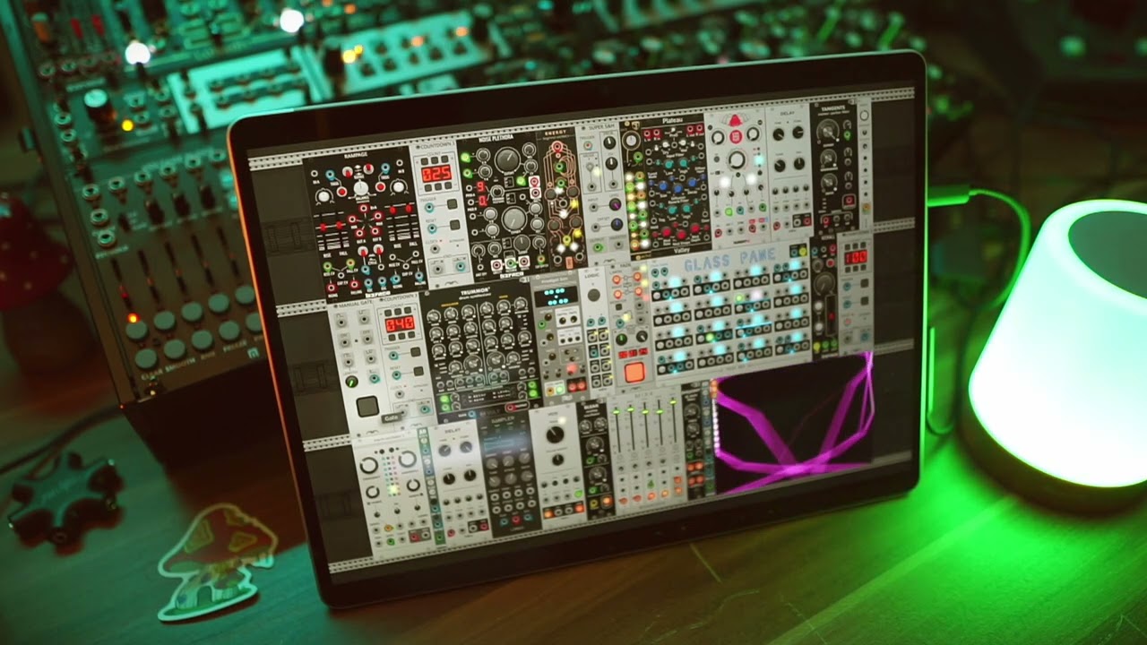 Generative self-playing ambient patch in VCV 2