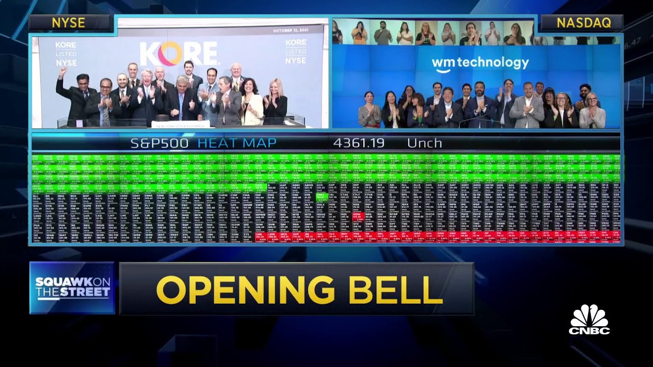 Opening Bell, October 12, 2021