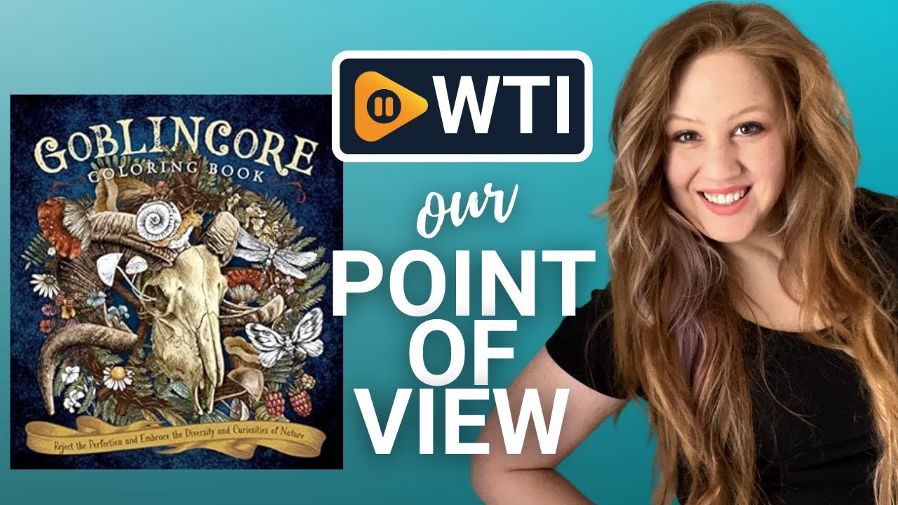 Goblincore Coloring Book | Our Point Of View