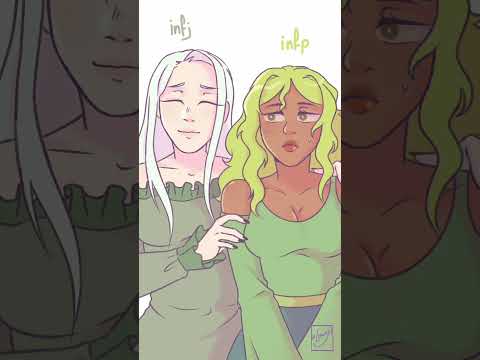 Infp making friends #infp #mbti #infj #mbtimemes #animationshorts #shortanimation #16personalities