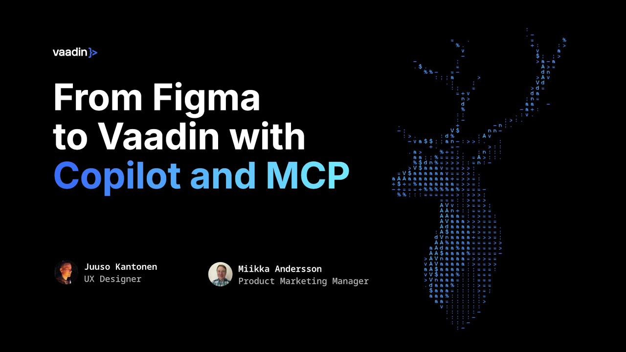 From Figma to Java web app with Copilot and MCP