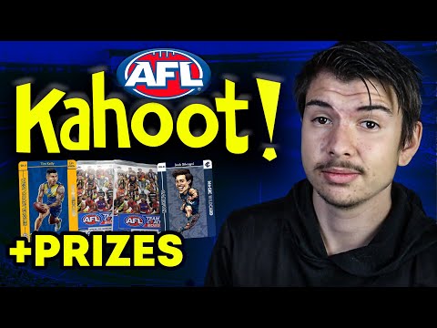 AFL Kahoot Quizzes + Teamcoach Prizes
